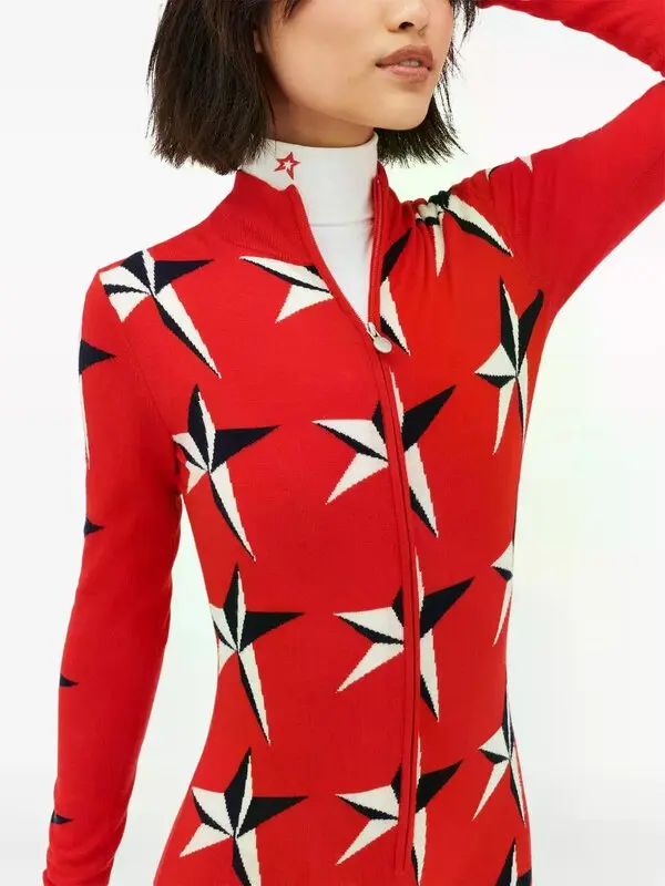 Perfect Moment Intarsia-knit Jumper
