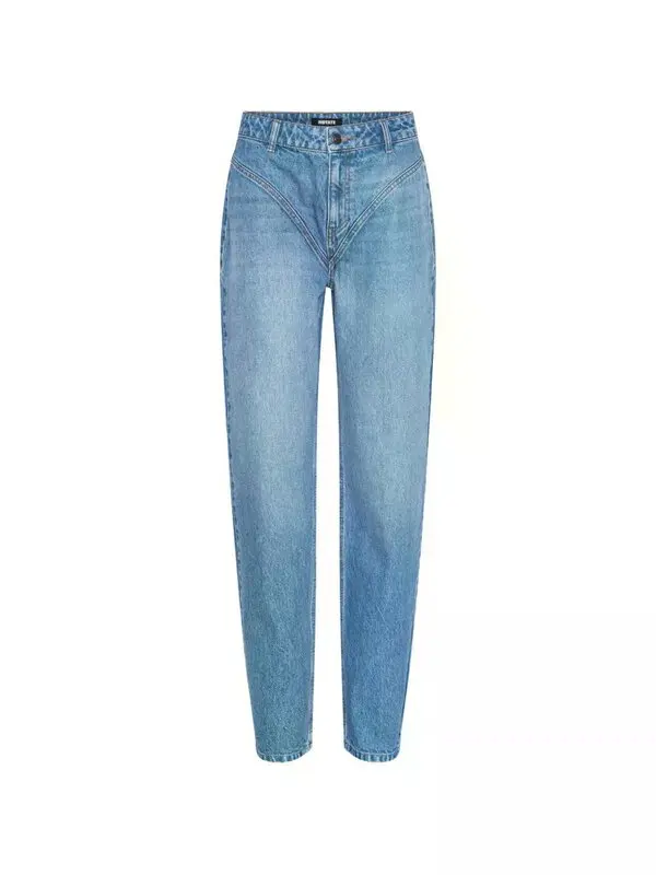 ROTATE BY BIRGER CHRISTENSEN High Waist Cutline Jeans