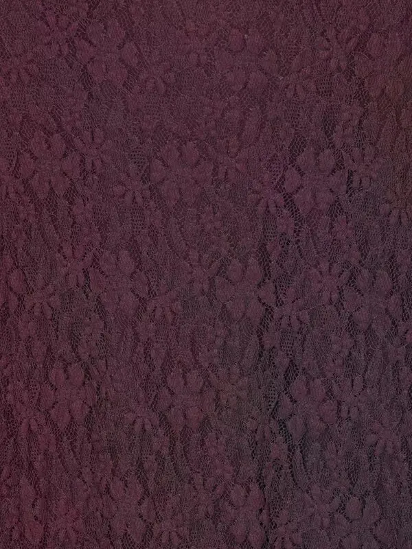 ROTATE BY BIRGER CHRISTENSEN Bordeaux Lace Maxi Dress
