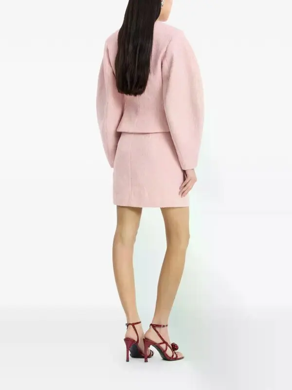 ROTATE BY BIRGER CHRISTENSEN Boucle Mini Skirt