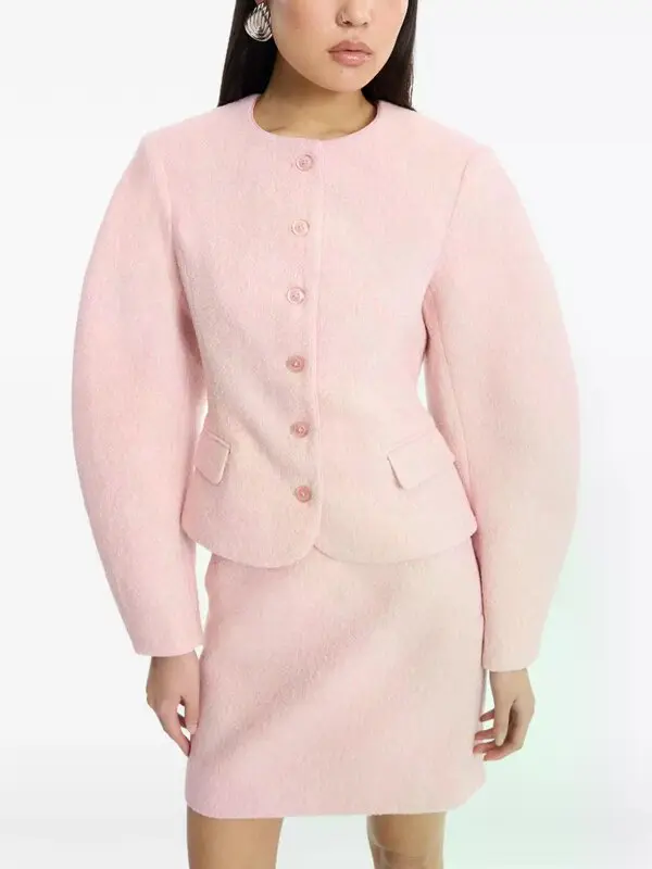 ROTATE BY BIRGER CHRISTENSEN Boucle Mini Skirt