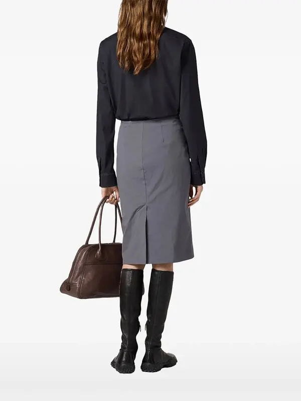 Dolce & Gabbana Stretch Poplin Shirt - Black