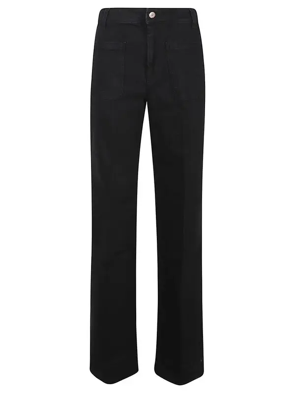 Victoria Beckham Alina Stretch Jeans - Black