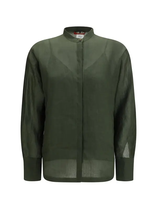 Max Mara Baldi Ramié Canvas Shirt