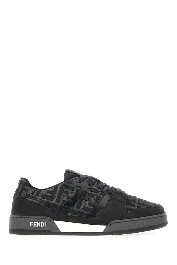 Fendi Sneakers With All-over Logo