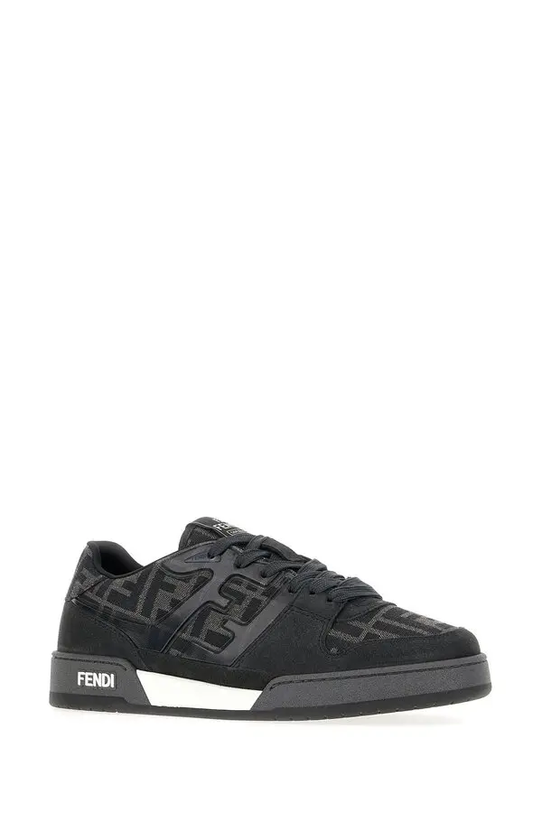 Fendi Sneakers With All-over Logo - Multicolor