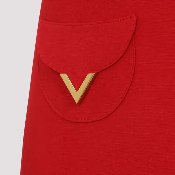 Valentino Garavani Wool Mini Dress