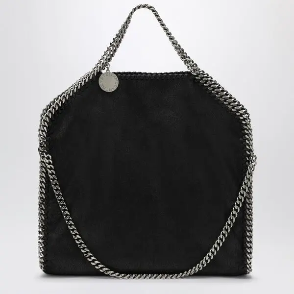 Stella McCartney Falabella Fold Over Bag - Black