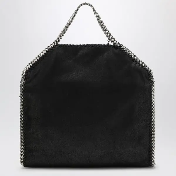 Stella McCartney Falabella Fold Over Bag - Black