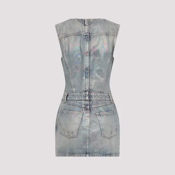 Acne Studios Sleeveless Denim Mini Dress