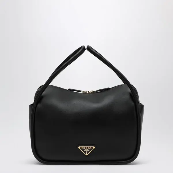 Prada Darling Handbag In Leather - Black