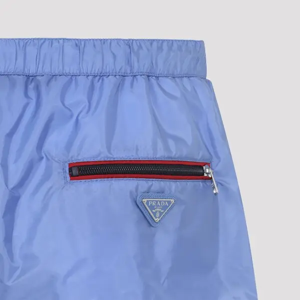 Prada Re-nylon Swim Shorts - Blue