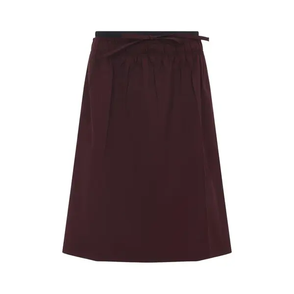 Prada Midi Skirt - Gray