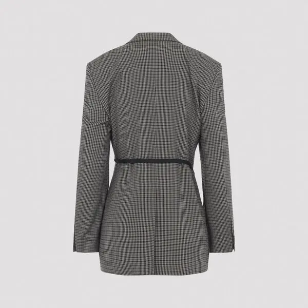 Balenciaga Wrap Tailored Jacket - Brown