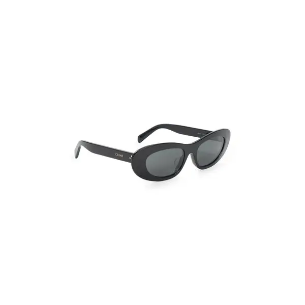 Celine Cat Eye Acetate Sunglasses - Black