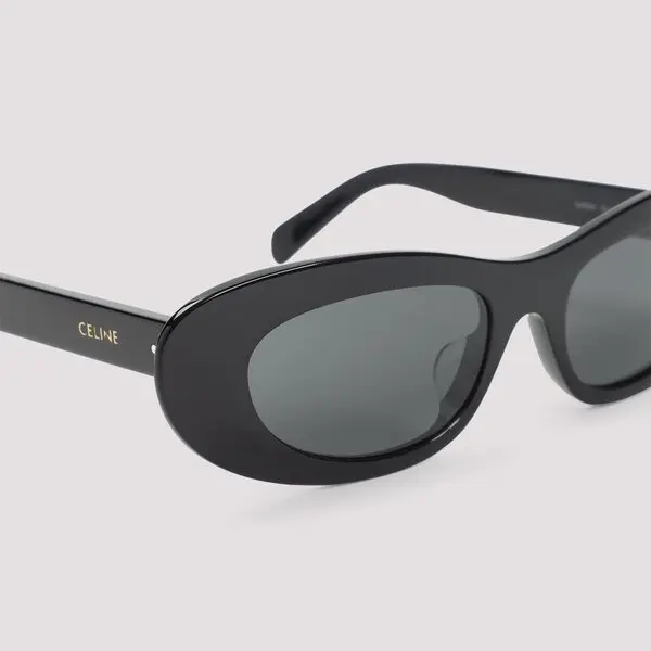 Celine Cat Eye Acetate Sunglasses - Black