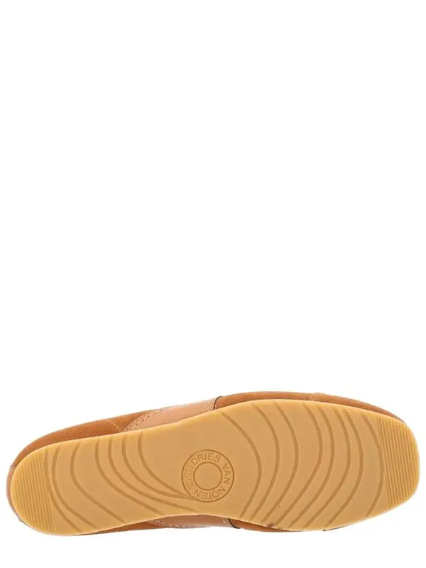 Dries Van Noten Suede Lace-up Sneakers - Brown