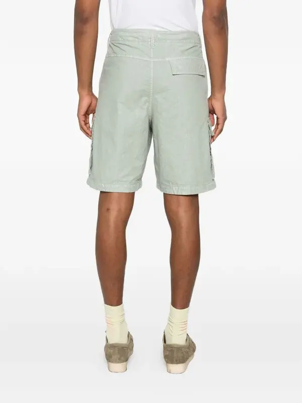 Stone Island Nylon Panama Loose Fit Cargo Bermuda Shorts