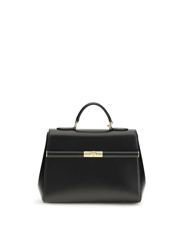 Dolce & Gabbana Marlene Leather Handbag With Turn Lock