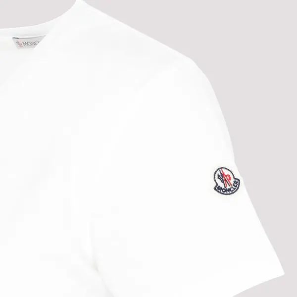 Moncler Cotton T-shirt With Logo Patch