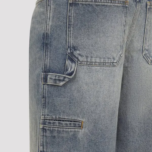COURREGES Baggy Hammer Wide Leg Jeans