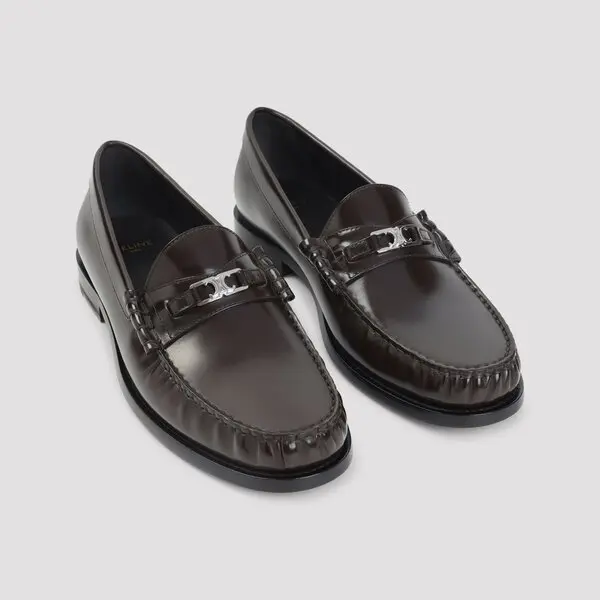 Celine Triomphe 15 Loafer - Brown