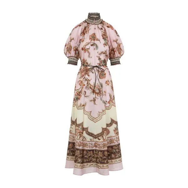 Zimmermann Aster Billow Long Dress - Multicolor