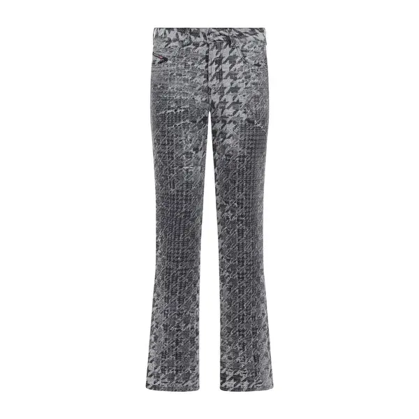 DIESEL® 1992 D-jiann Flared Leg Jeans - Gray