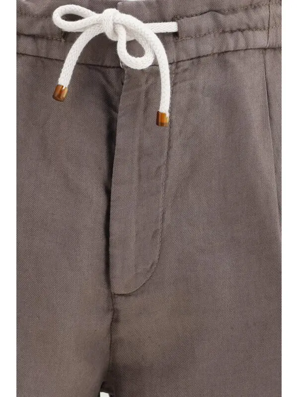 Brunello Cucinelli Linen Dyed Shorts