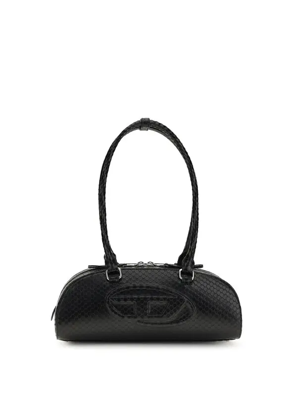 DIESEL® 1dr Dome Shoulder Bag - Black