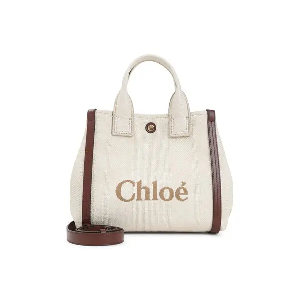 Chloé Cotton Carry Shoulder Bag - Multicolor