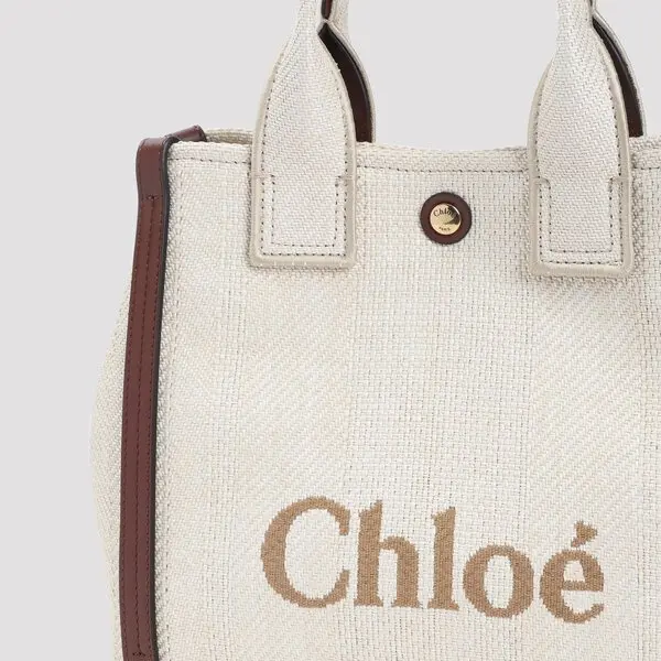 Chloé Cotton Carry Shoulder Bag - Multicolor