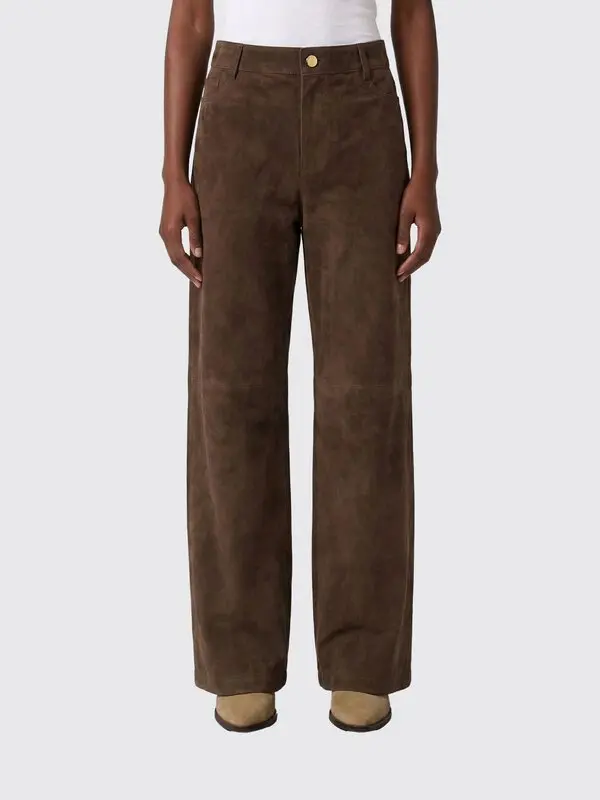 Max Mara Lamb Leather Trousers