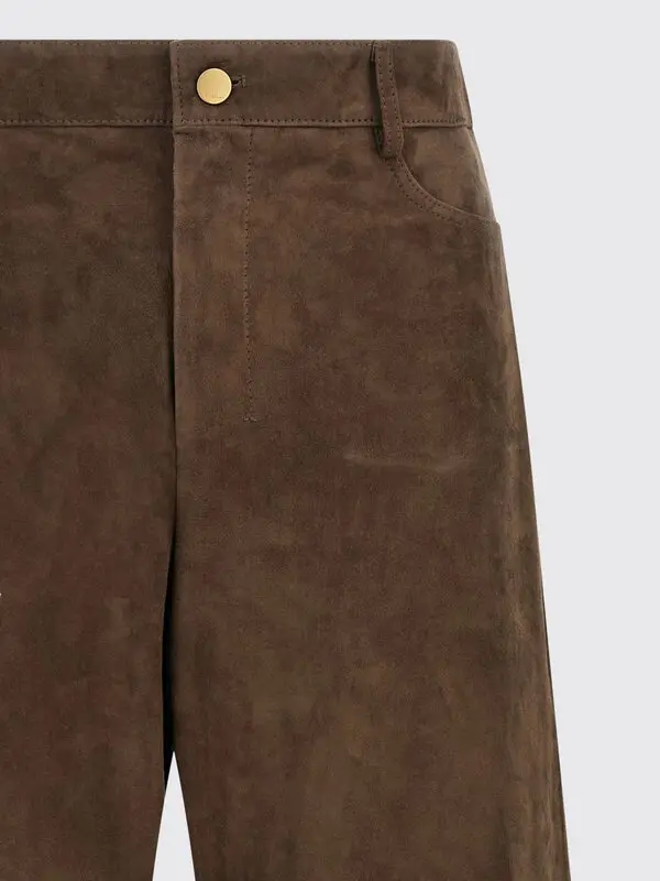 Max Mara Lamb Leather Trousers