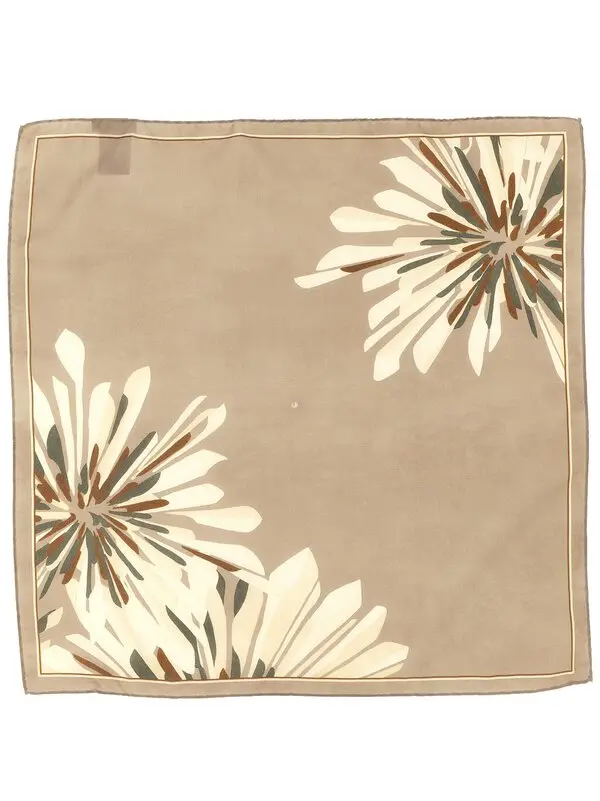 Brunello Cucinelli Bloom Print' Scarf