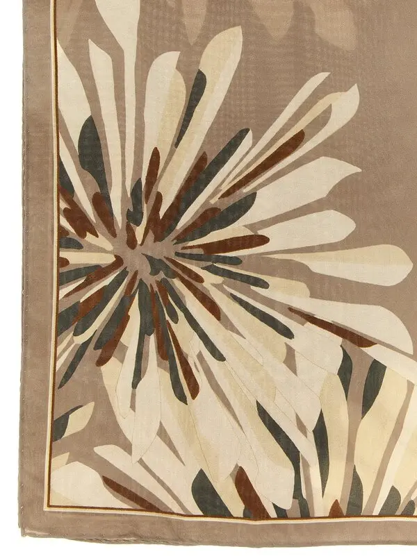 Brunello Cucinelli Bloom Print' Scarf