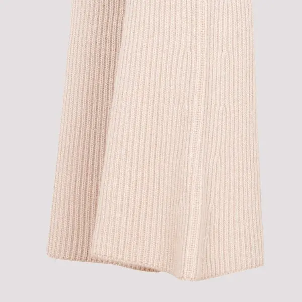 Peserico Flare Knit Ribbed Wool Blend Pants