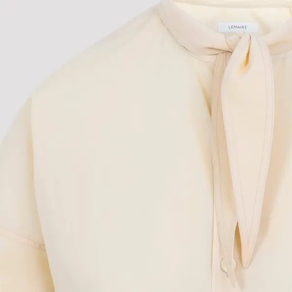 LEMAIRE Short Sleeve Scarf Shirt