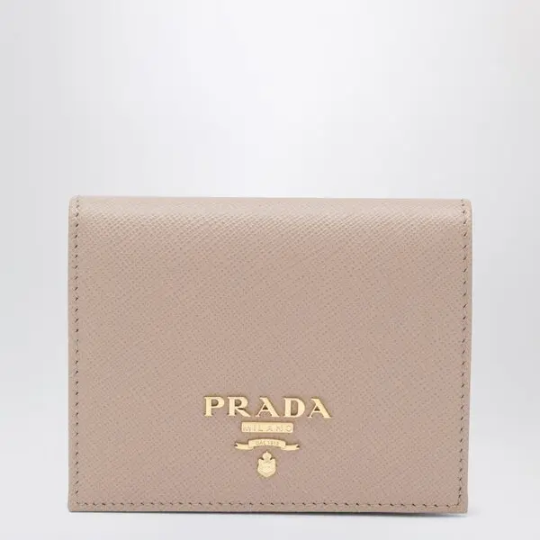 Prada Small Powder- Saffiano Wallet - Pink