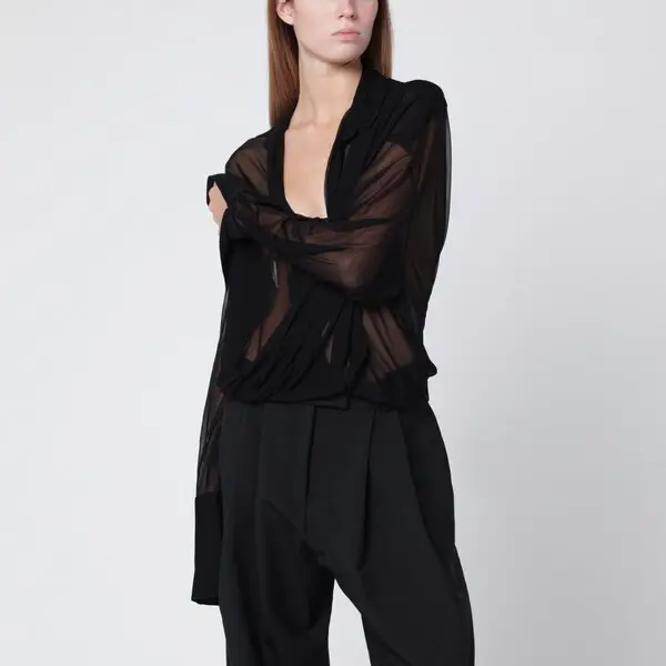 FRANCESCO MURANO Semi-transparent Blouse