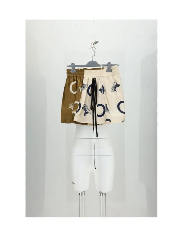 Celine Pyjama Shorts - Multicolor