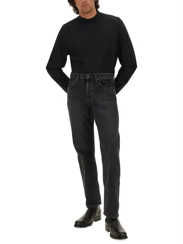 COURREGES T-shirt With Logo - Black