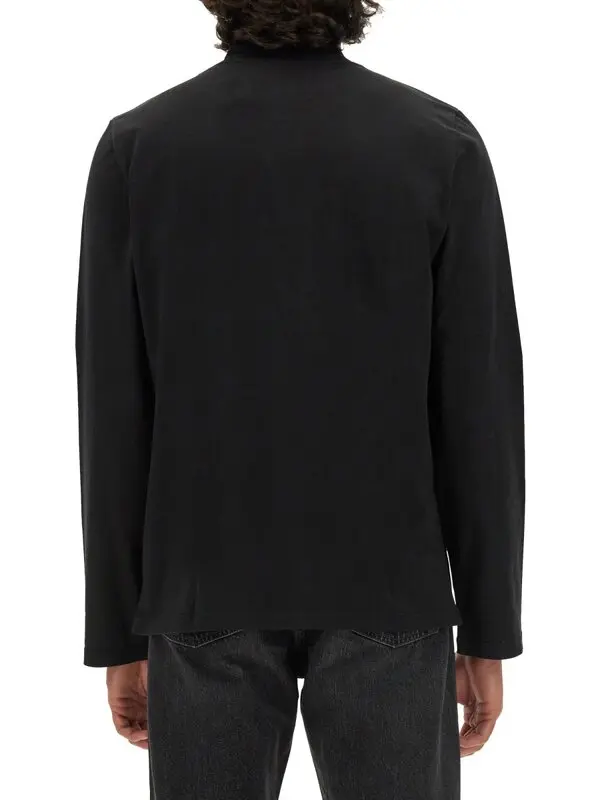 COURREGES T-shirt With Logo - Black