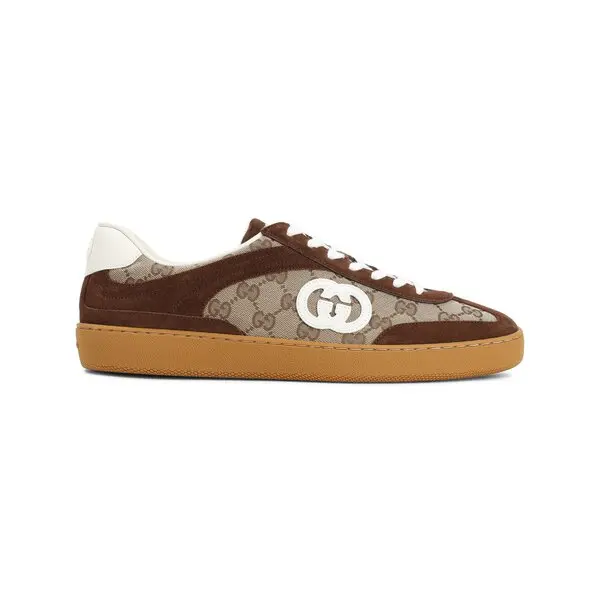 Gucci G74 Suede Leather Sneakers