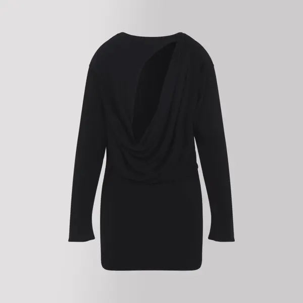 Jacquemus The Mistral Mini Dress - Black