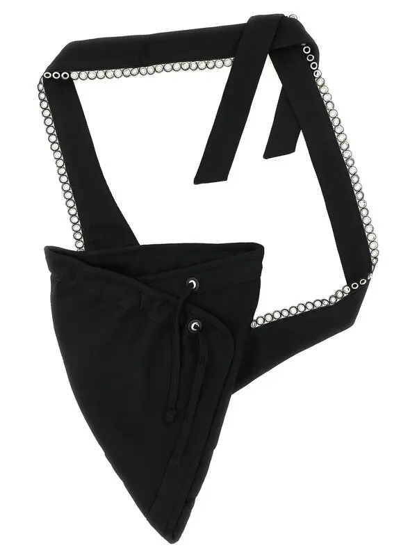 KIKO KOSTADINOV Kest" Piqué Cotton Crossbody Bag - Black