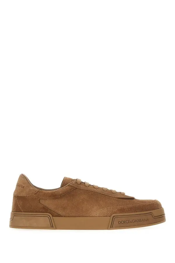 Dolce & Gabbana Suede Lace-up Sneakers