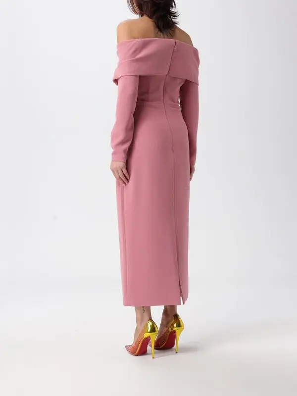 Solace London Off-the-shoulder Dress - Pink