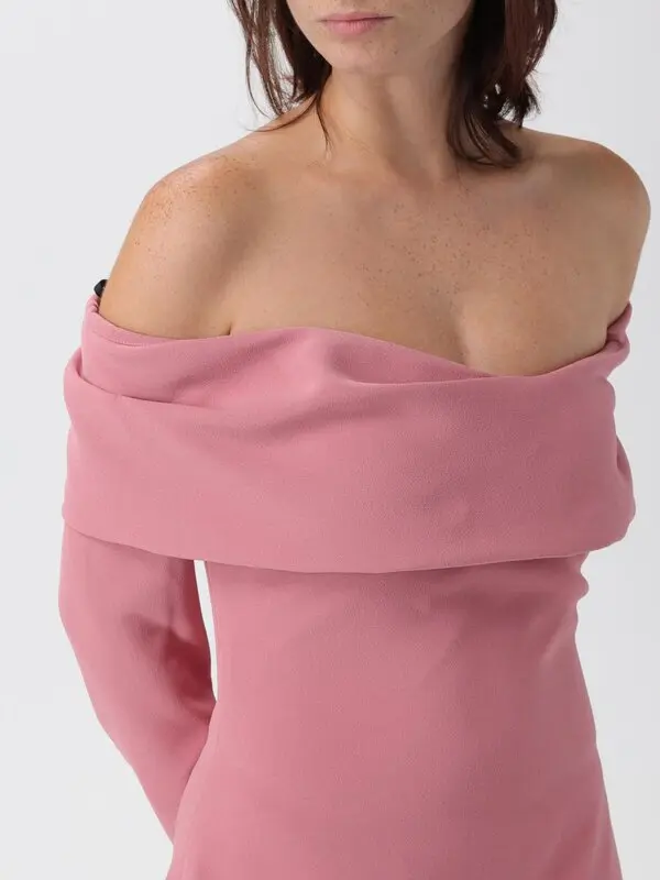 Solace London Off-the-shoulder Dress - Pink