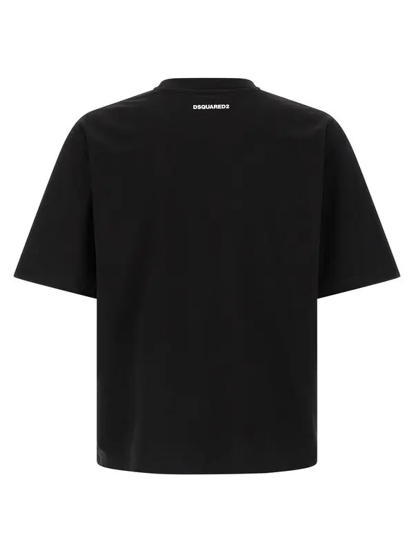 Dsquared2 Iconique' T-shirt - Black